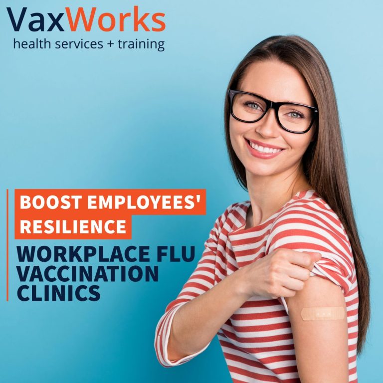 Workplace flu vaccination clinics – VaxWorks Health Services